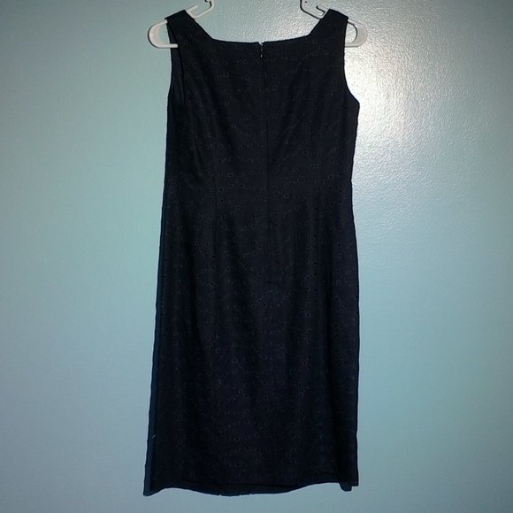 Talbots | Dresses | Talbots Petites Navy Blue Size 8 Dress And Jacket ...
